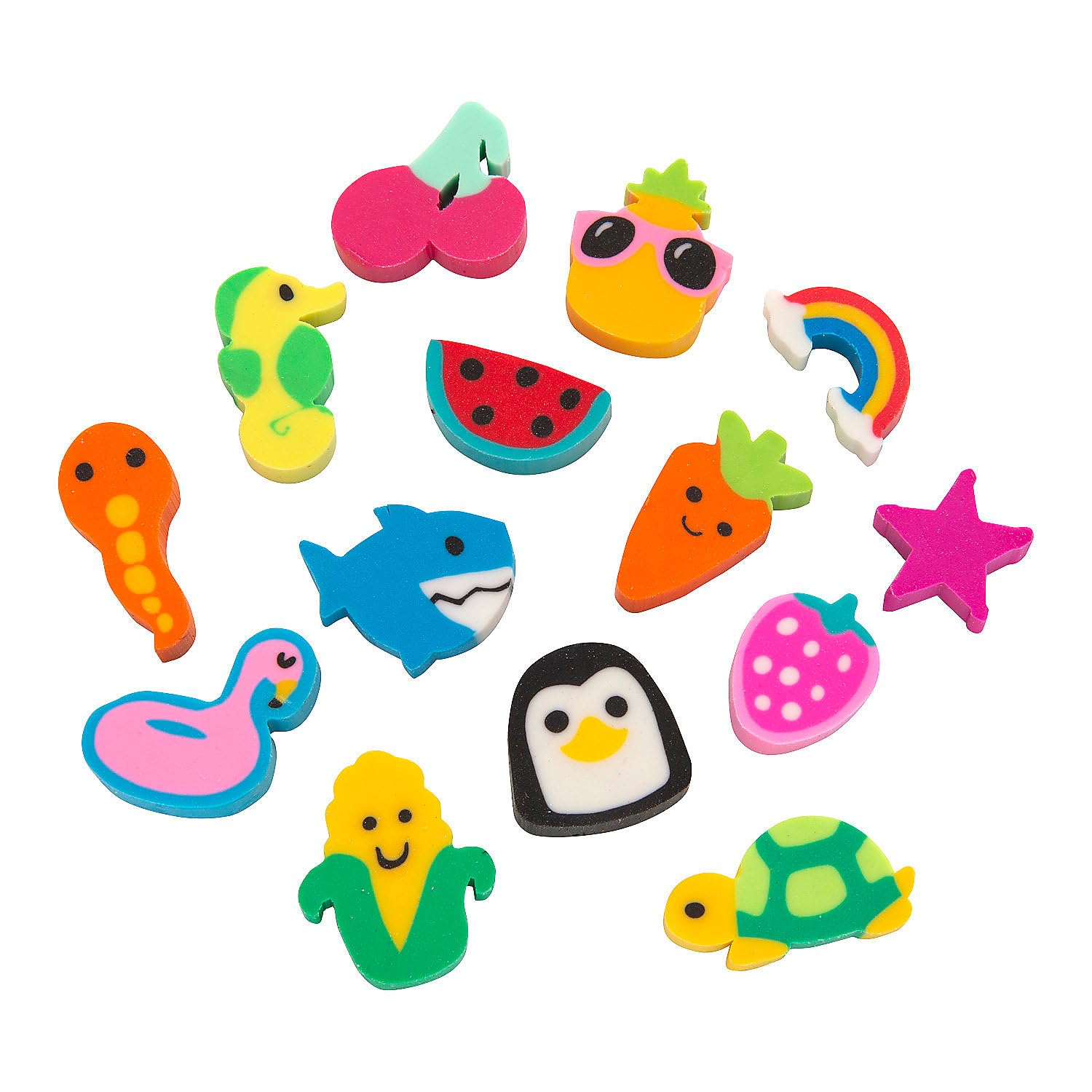 Penguin Mini Erasers Duck Mini Erasers - Novelty And Functional ...