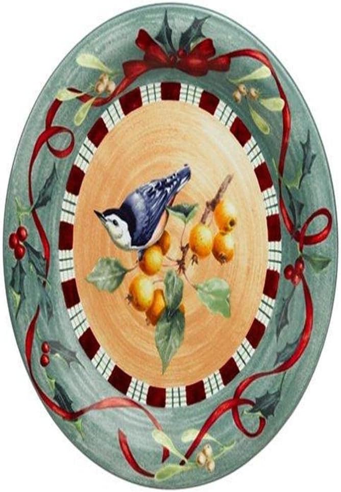 Amazon.com | Winter Greetings Everyday Cardinal Dinner: Dinner Plates