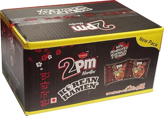 2PM Korean Ramen Chicken Flavored Noodles Family Pack (10X100gms ...
