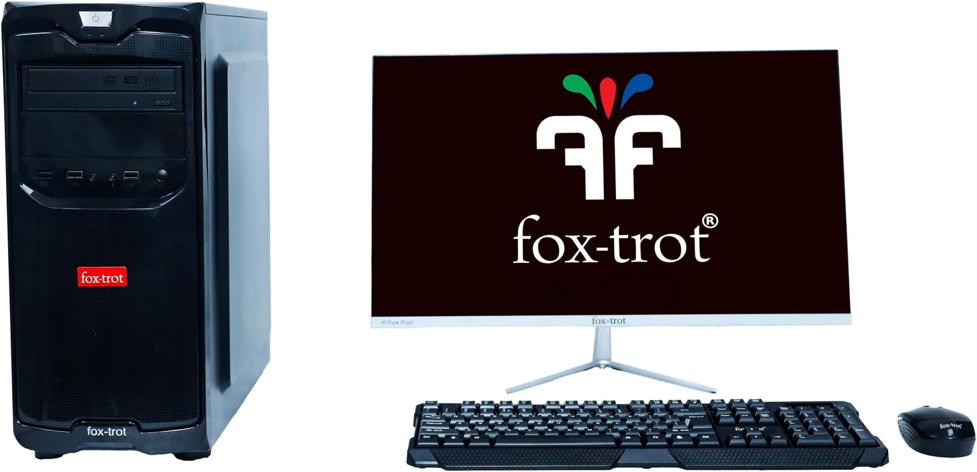 fox-trot Desktop PC 12Gen i5, 21.5-inch (54.6 cm) II FHD Three-Sided ...