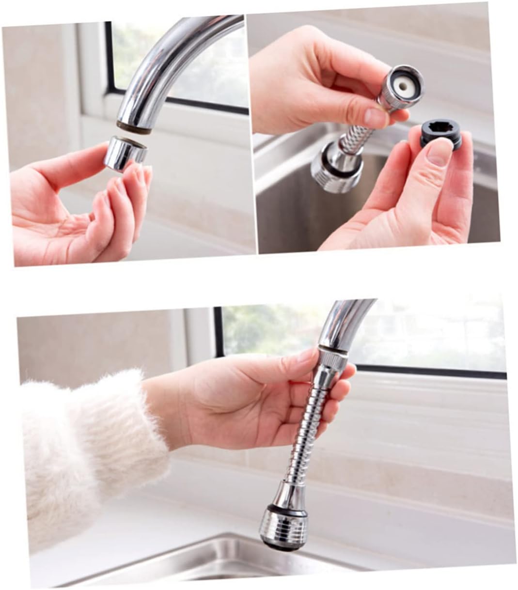 Waterfall Sink Showerhead Filter Shower Strainer Water Saving Faucet ...