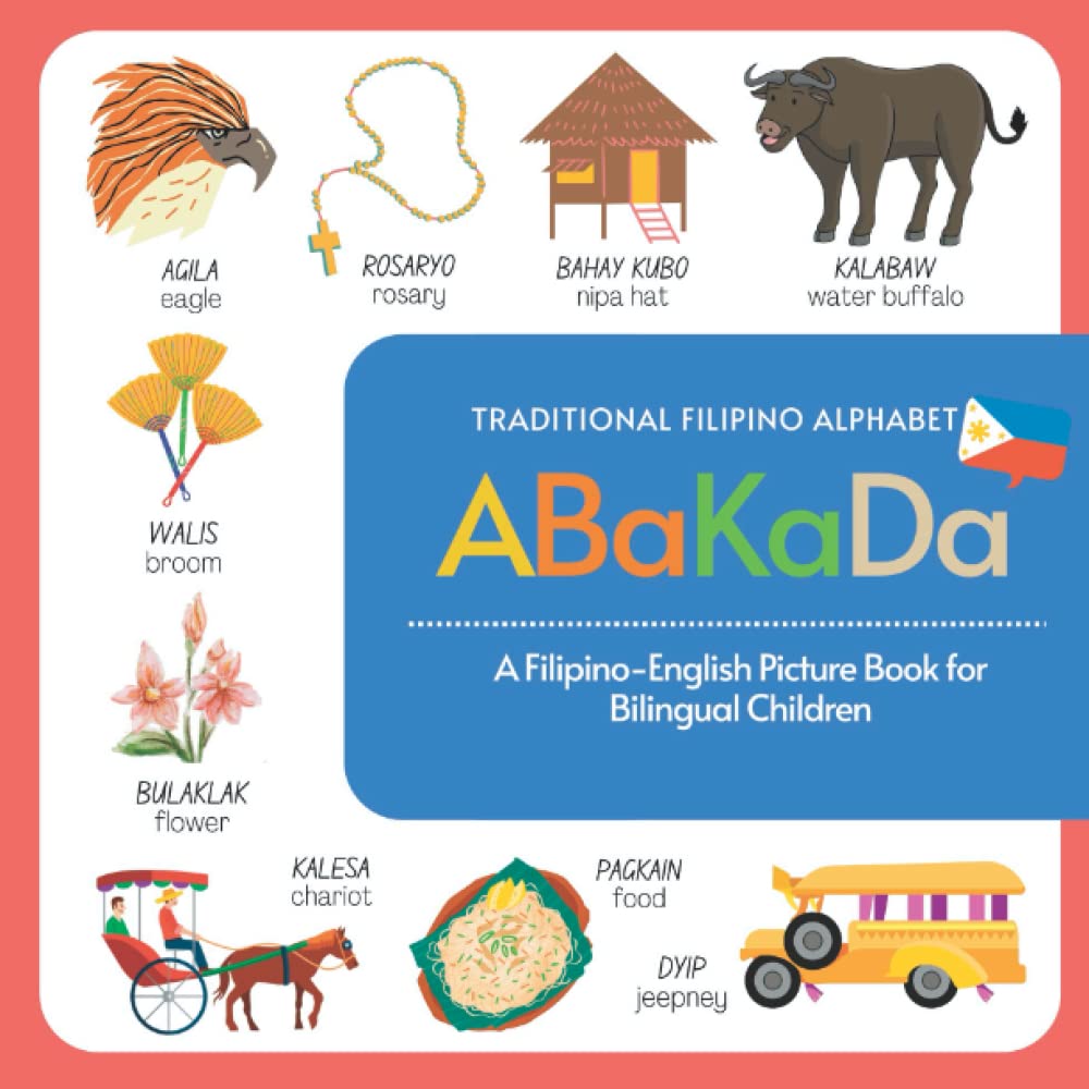 Filipino Abakada Book Traditional Filipino Alphabet A Filipino English ...
