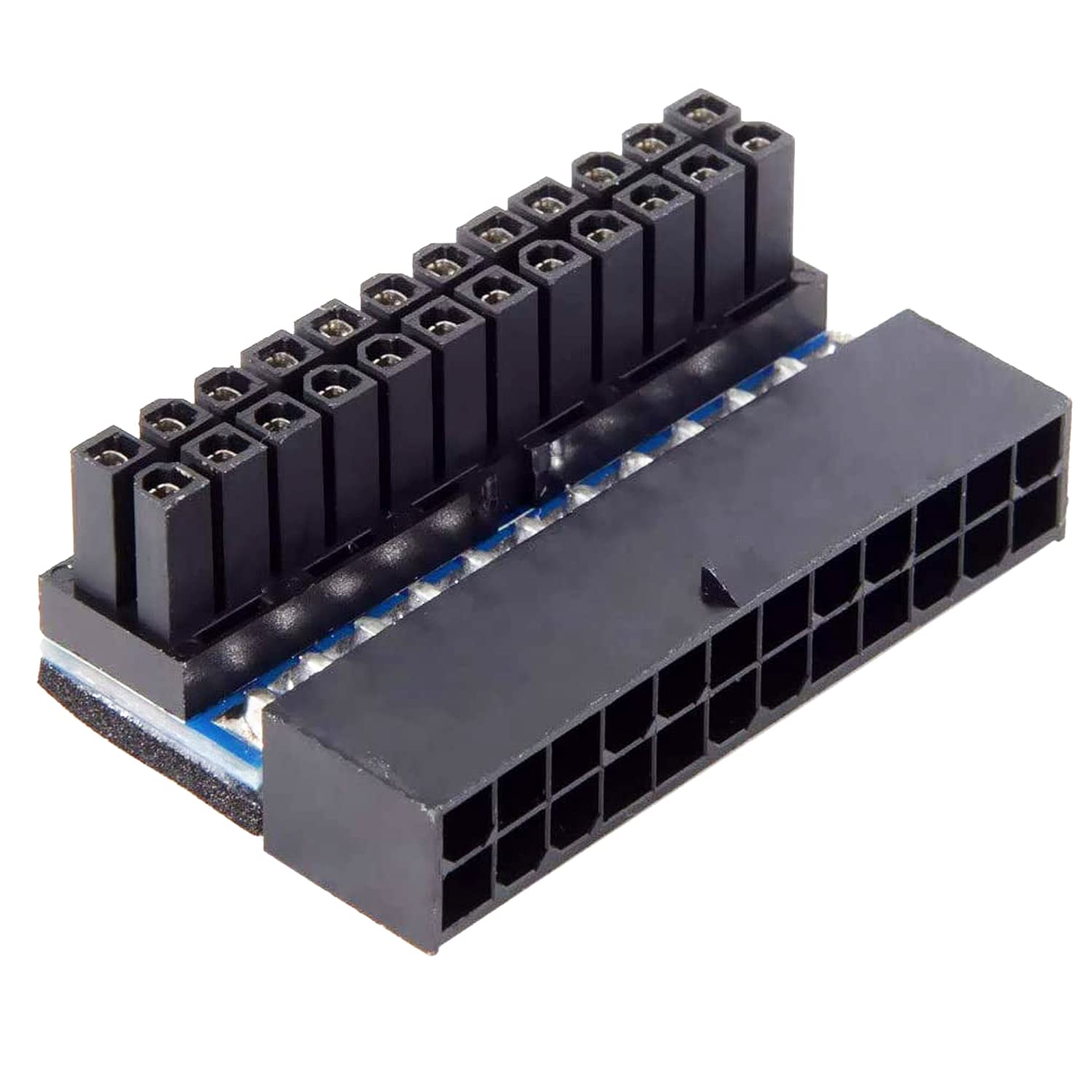 Buy ATX 24Pin 90 Degree Connector Motoard ATX 24Pin Male to 24Pin ...