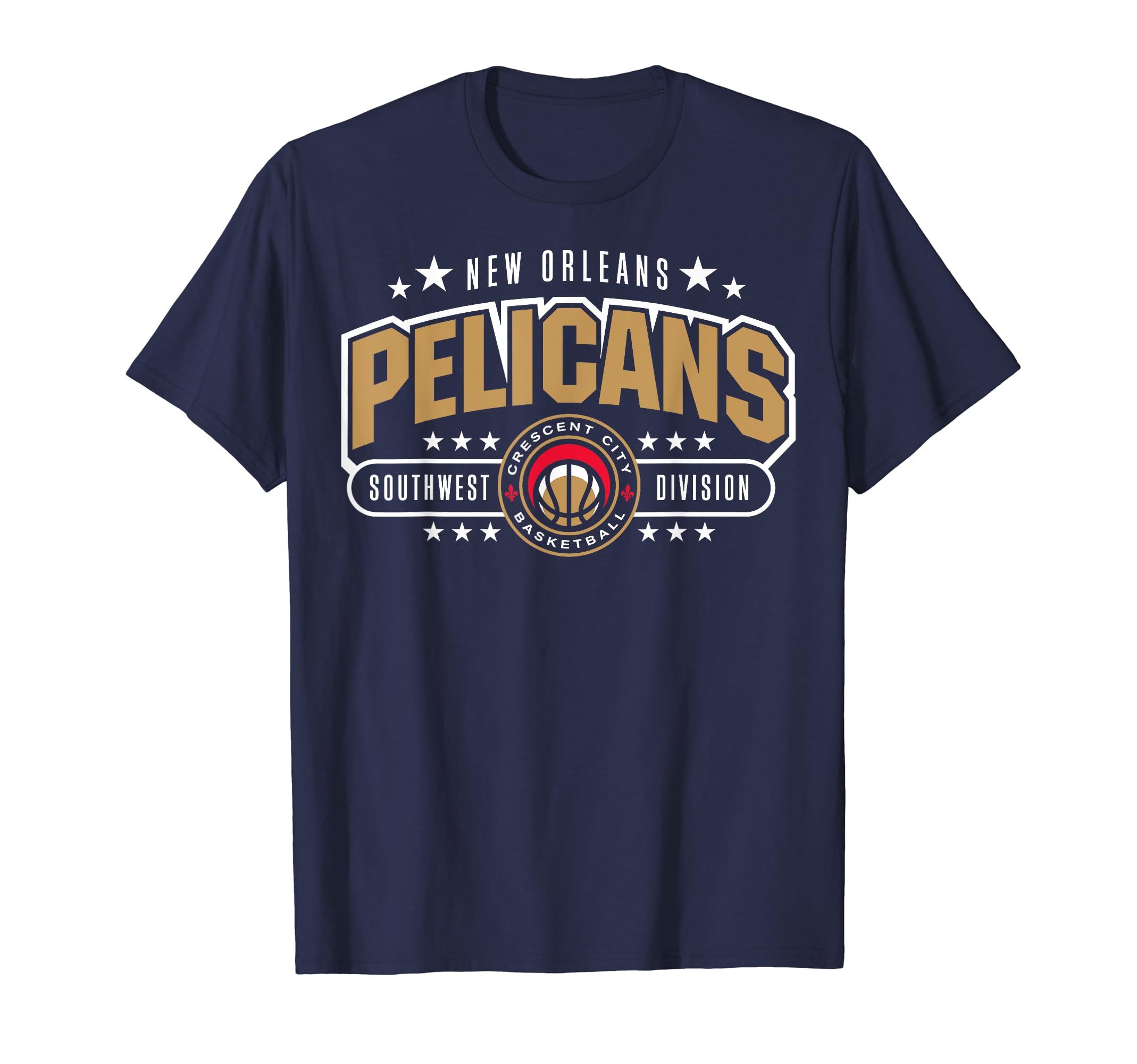 NBA New Orleans Pelicans Arched Southwest Division T-Shirt