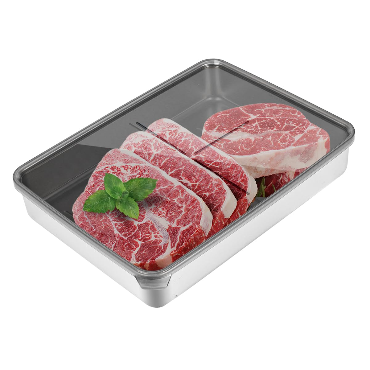 Amazon.com: Deli Meat Container for Fridge,Bacon Container for ...