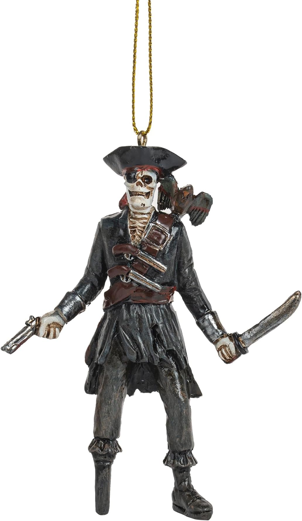 Amazon.com: Ghost Pirate Skeleton Skull Christmas Halloween Tree ...