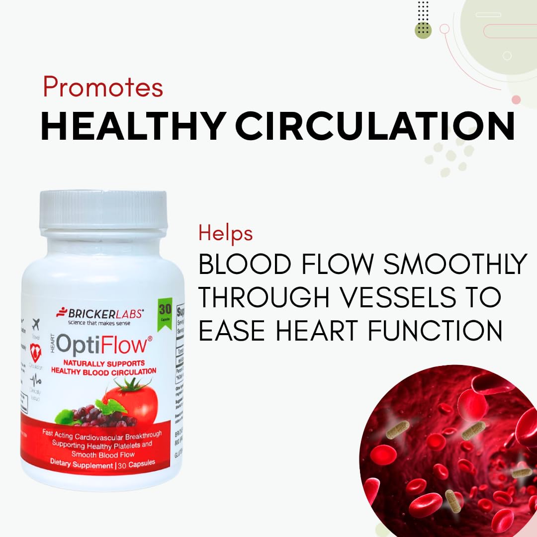 Snapklik.com : OptiFlow Blood Circulation Vitamins, Naturally Supports ...
