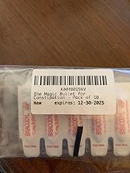 Amazon.com: The Magic Bullet Suppository for Constipation - Pack of 10 ...
