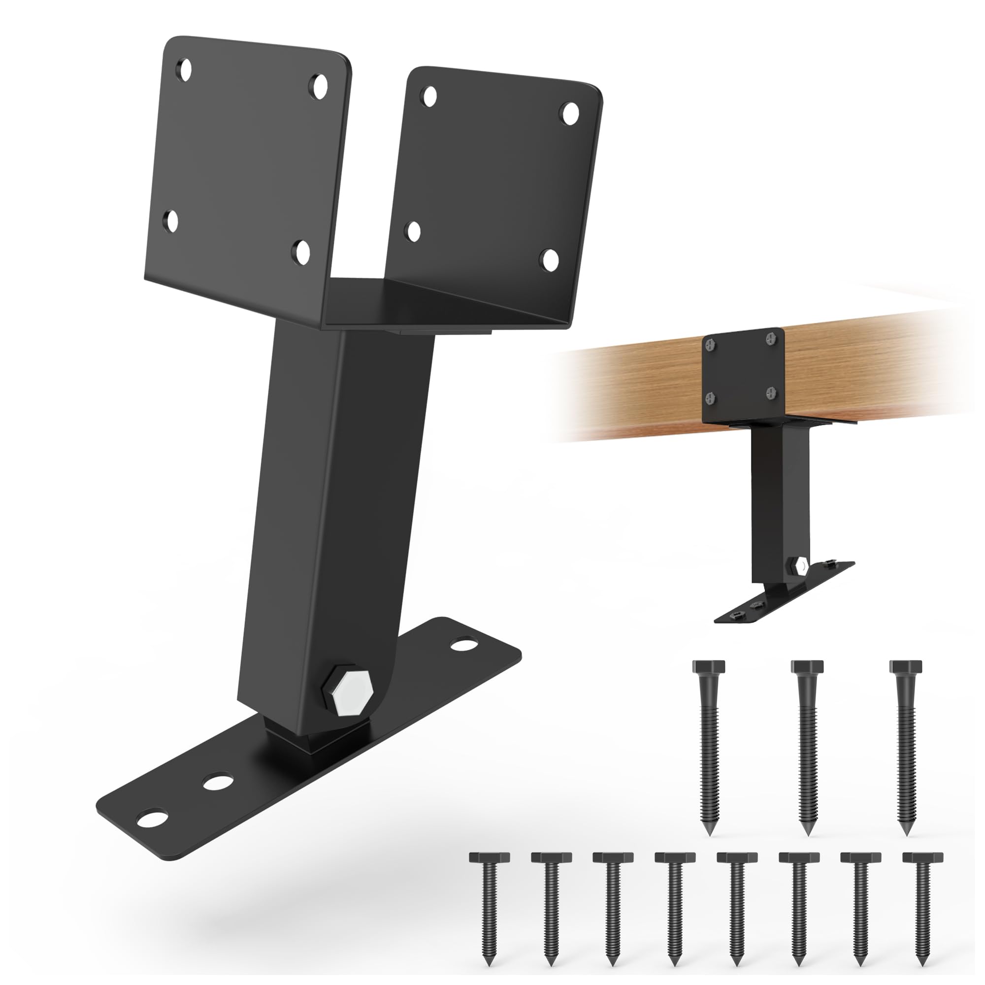 Amazon.com: JEXALINE 3Pcs Roof Riser Brackets Kit,Pergola Roof Riser ...