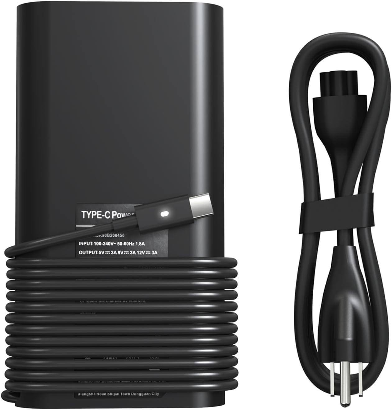 Amazon.com: Dell Laptop Charger 90W Watt USB Type C AC Power Adapter ...