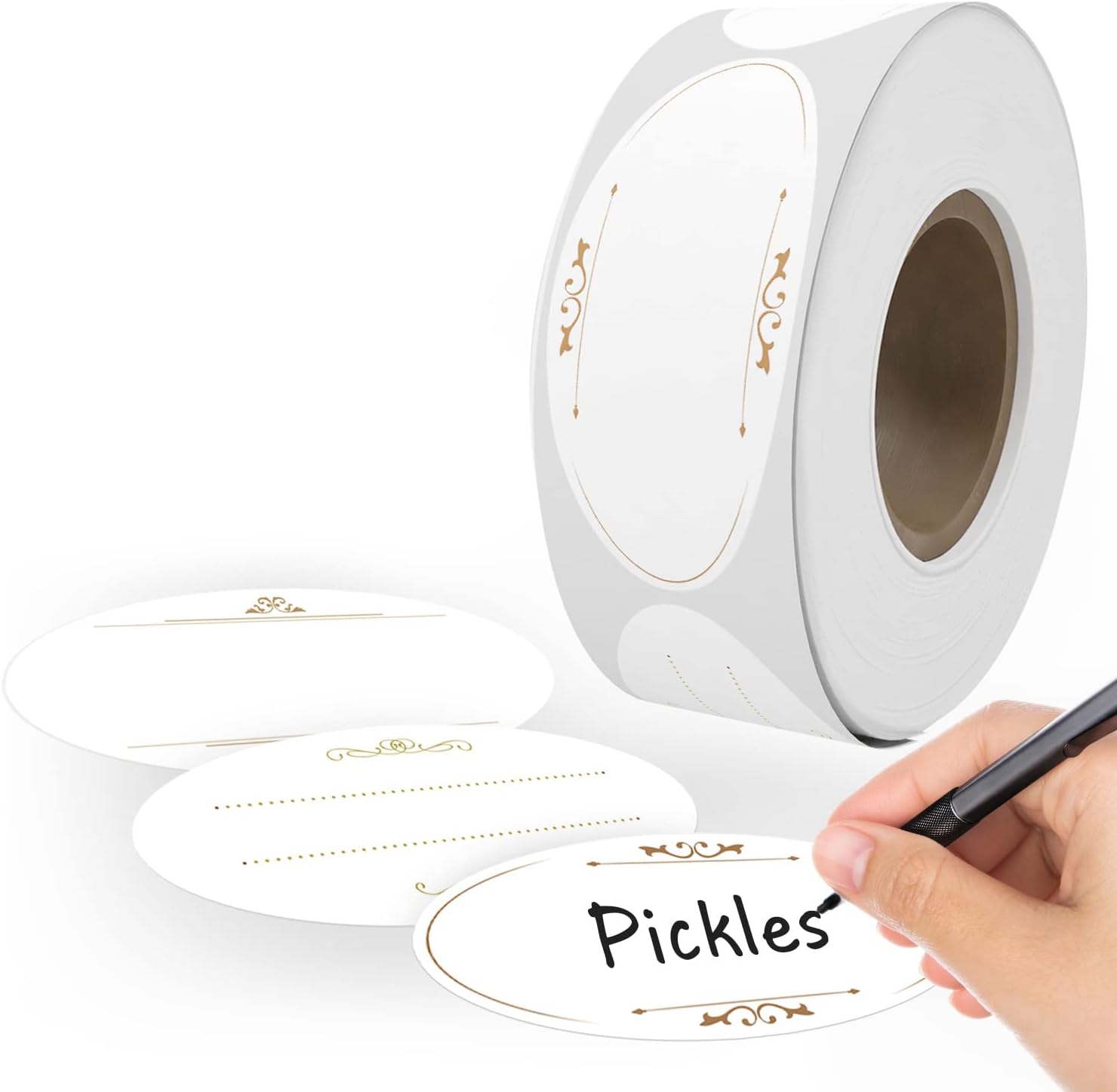 Amazon.com : MESS Dissolvable Canning Labels for Jars - Dissolvable ...