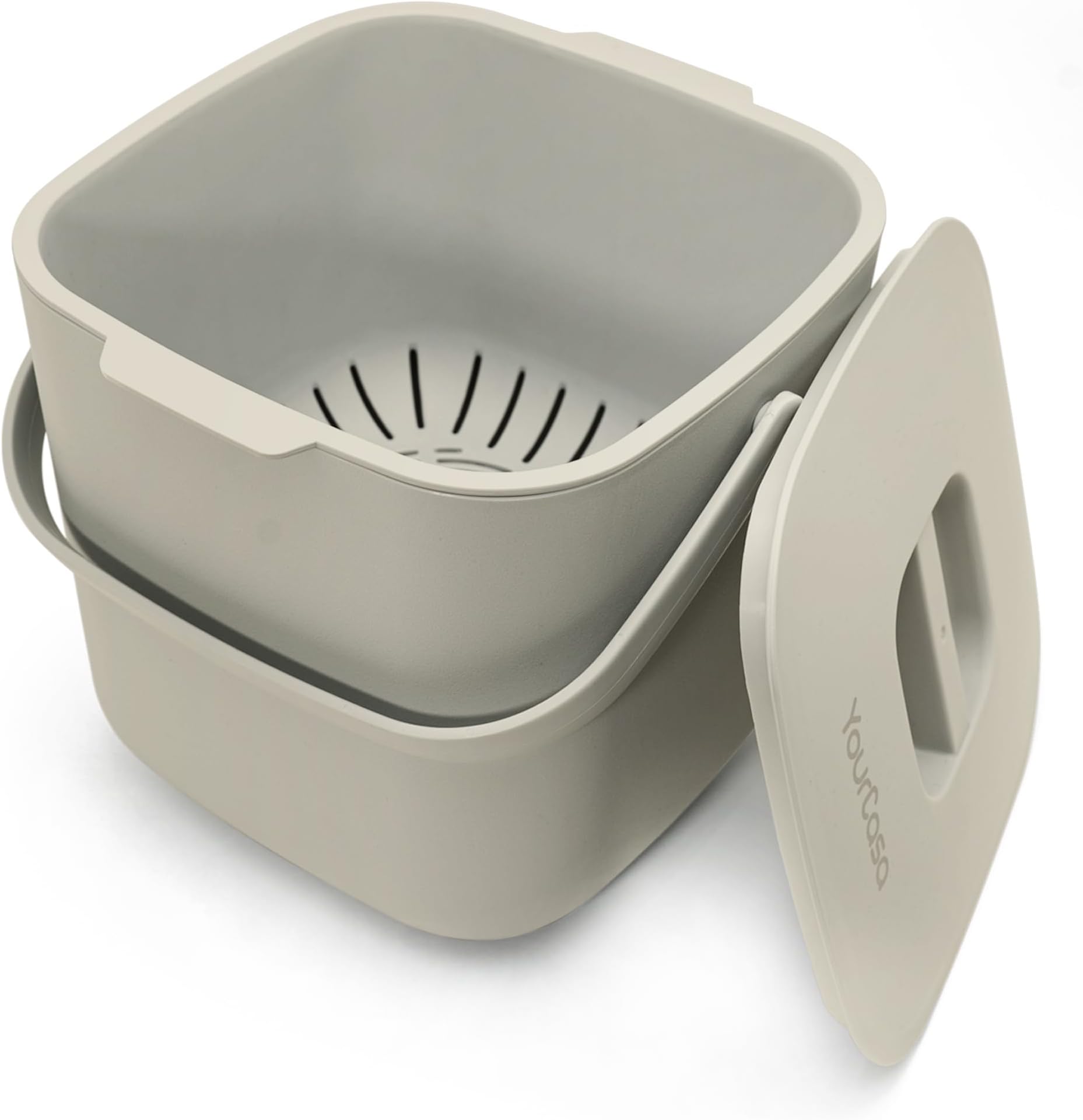 Garden Trading 3.5L Compost Bucket Crafted in Powder Coated Steel | H22 ...