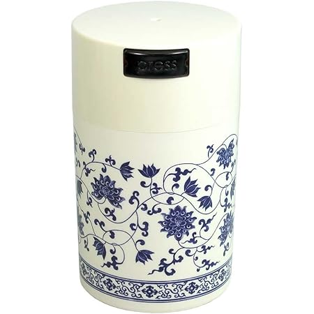 Amazon.com: Teavac 6-Ounce Vacuum Sealed Tea Storage Container, White ...