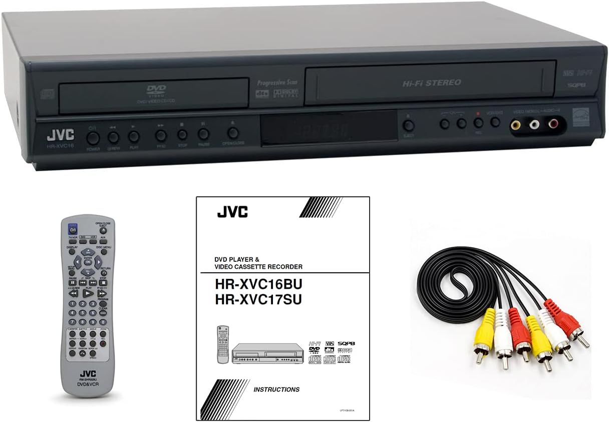 JVC HRXVC16B Lecteur vidéo DVD et magnétoscope : Amazon.ca: Électronique