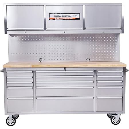 Amazon.com: SINDA 72 Inch Rolling Lockable Tool Chest, Heavy Duty ...
