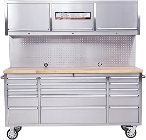Amazon.com: SINDA 72 Inch Tool Chest with Drawers and Wheels Mobile ...