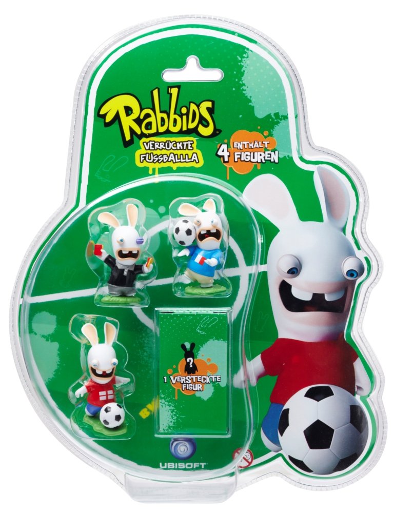 Rabbids - Fussballla Box B (4 Rabbids) : Amazon.de: Games