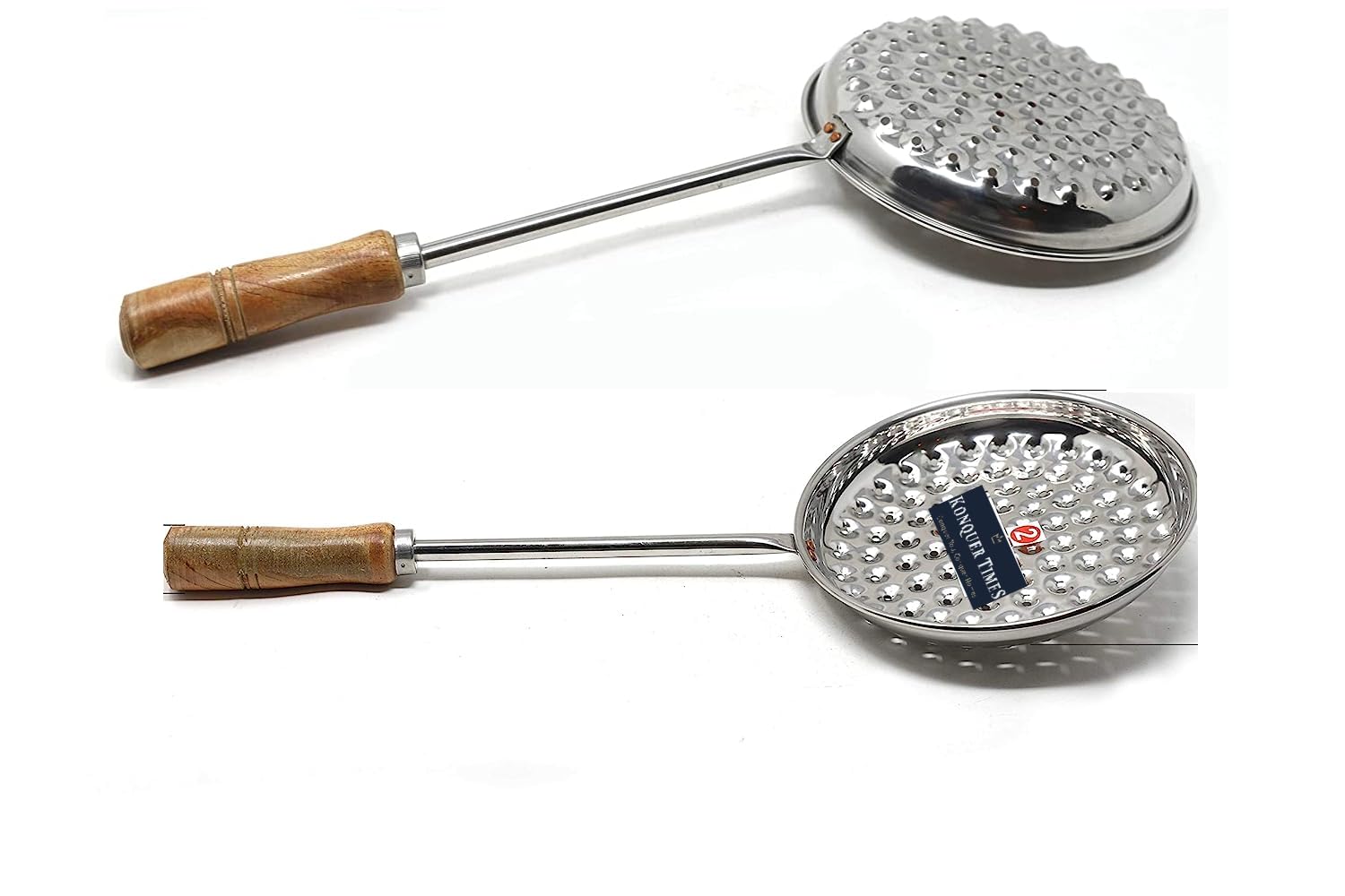 Buy Konquer TimeS Boondi Maker Stainless Steel | Multipurpose Jhara for ...