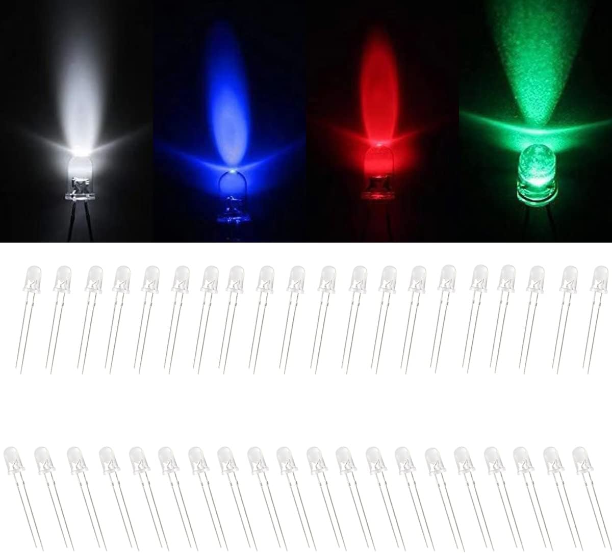 Amazon.com: UOCATOR 4.7mm Mini Instrument Cluster LED Bulbs,4.7mm White ...