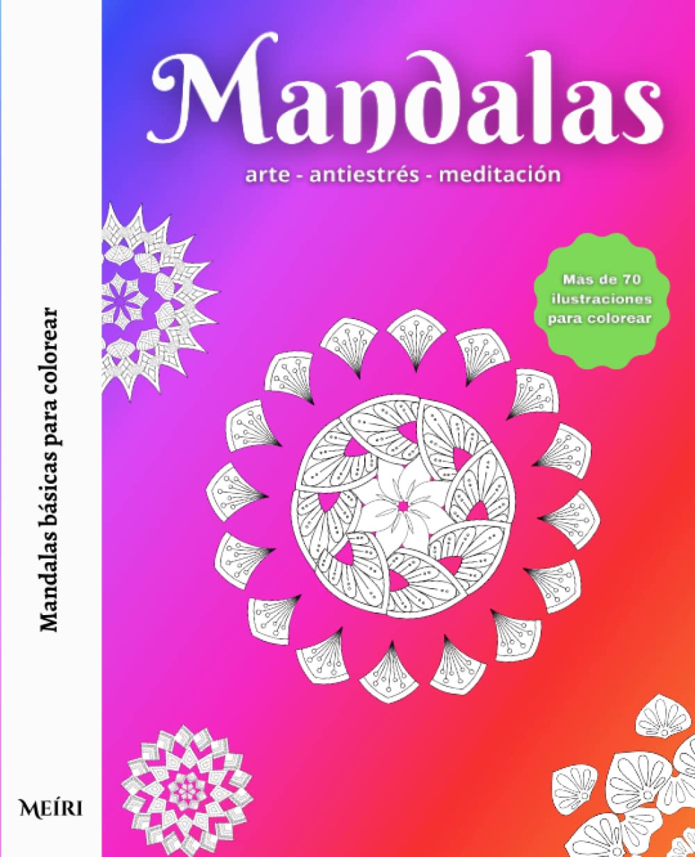 Mandalas: Mandalas básicas para colorear (Spanish Edition): Resendiz ...