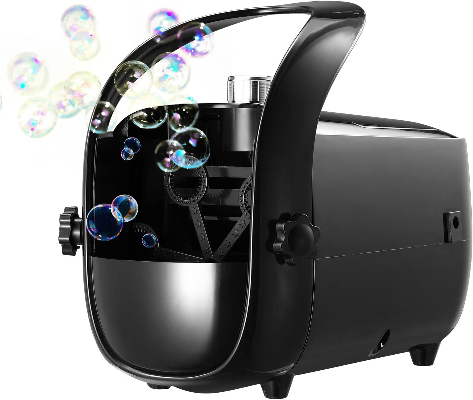 Portable Bubble Machine for Kids, Automatic Bubble Maker Toy, 2 Speed ...