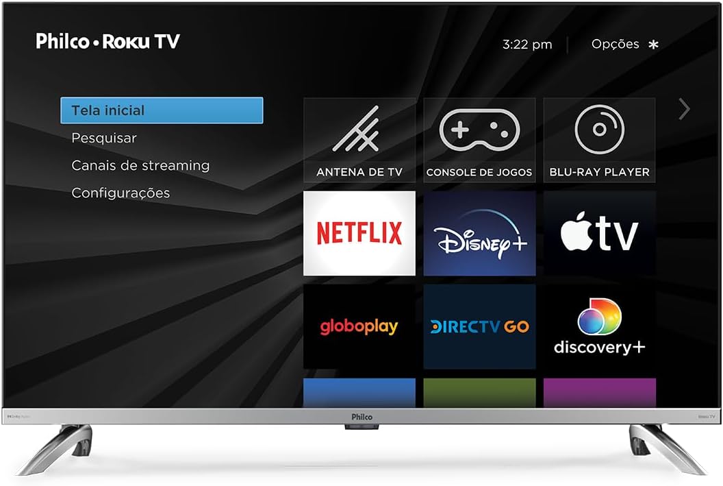 Fast Smart TV Philco 32” PTV32G7PR2CSBLH Dolby Audio Led Bivolt ...