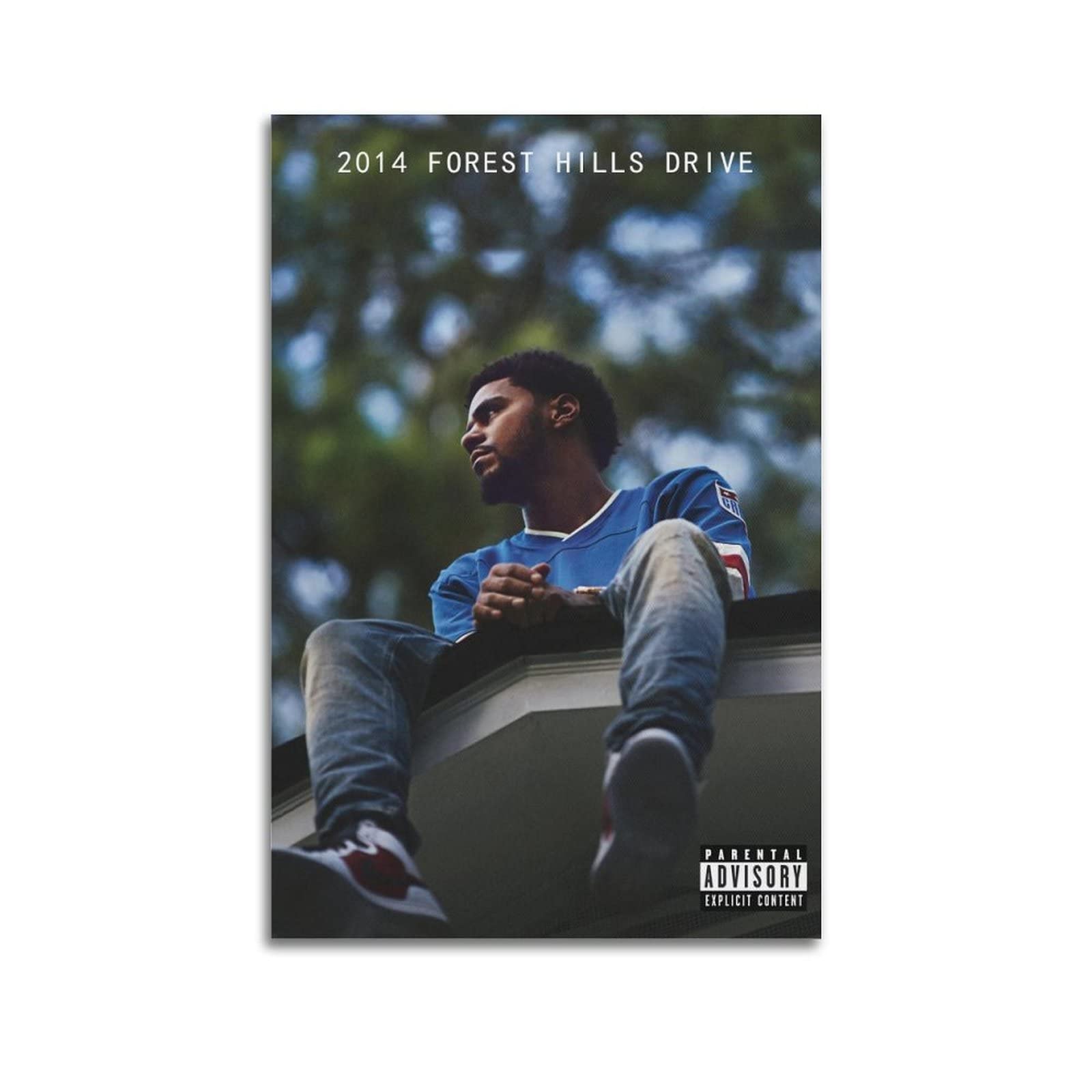 Amazon.com: ALKANI J Cole Poster 2014 Forest Hills Drive Album Cover ...