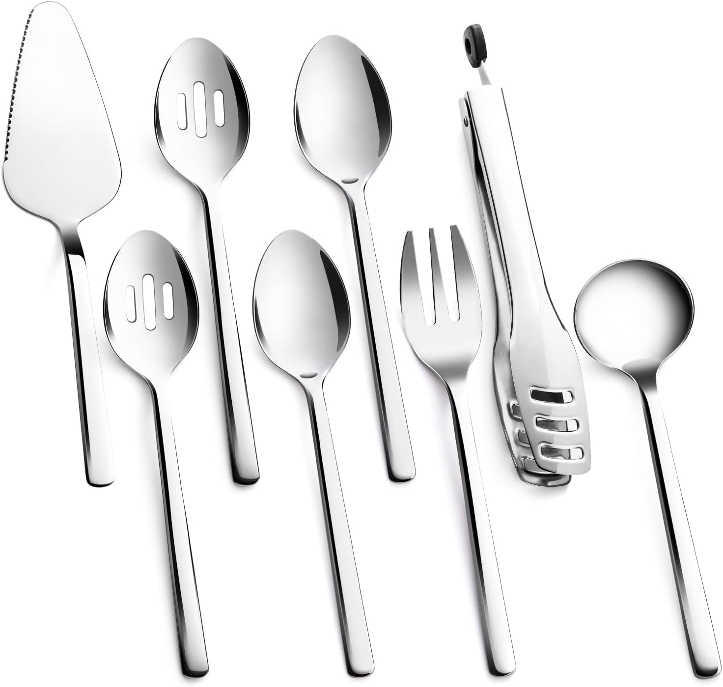 Amazon.com | Towle Living 5072433 Basic 6-Piece Stainless Steel Hostess ...