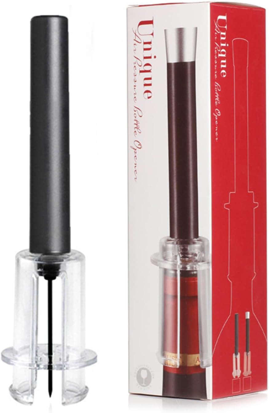 Amazon.com: Wine Bottle Opener,Air Pressure Cork Remover Pump Needle ...