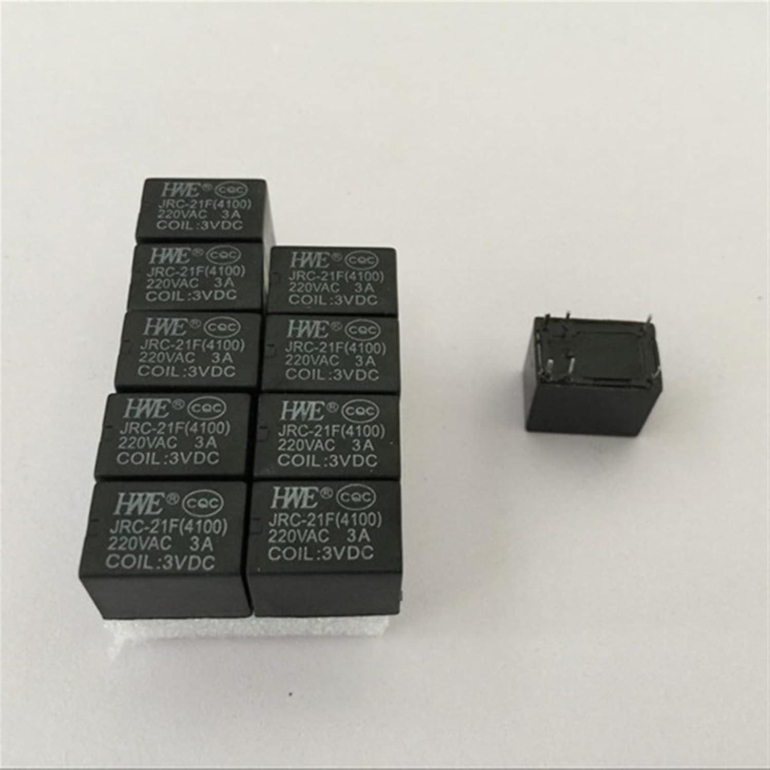 Amazon.com: LEIXIUSM Relay 10pcs Miniature PCB Relay 6 pins Mini Relay ...
