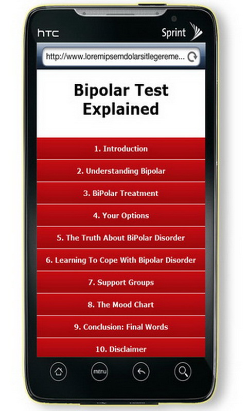 Bipolar Test Explained - App on Amazon Appstore