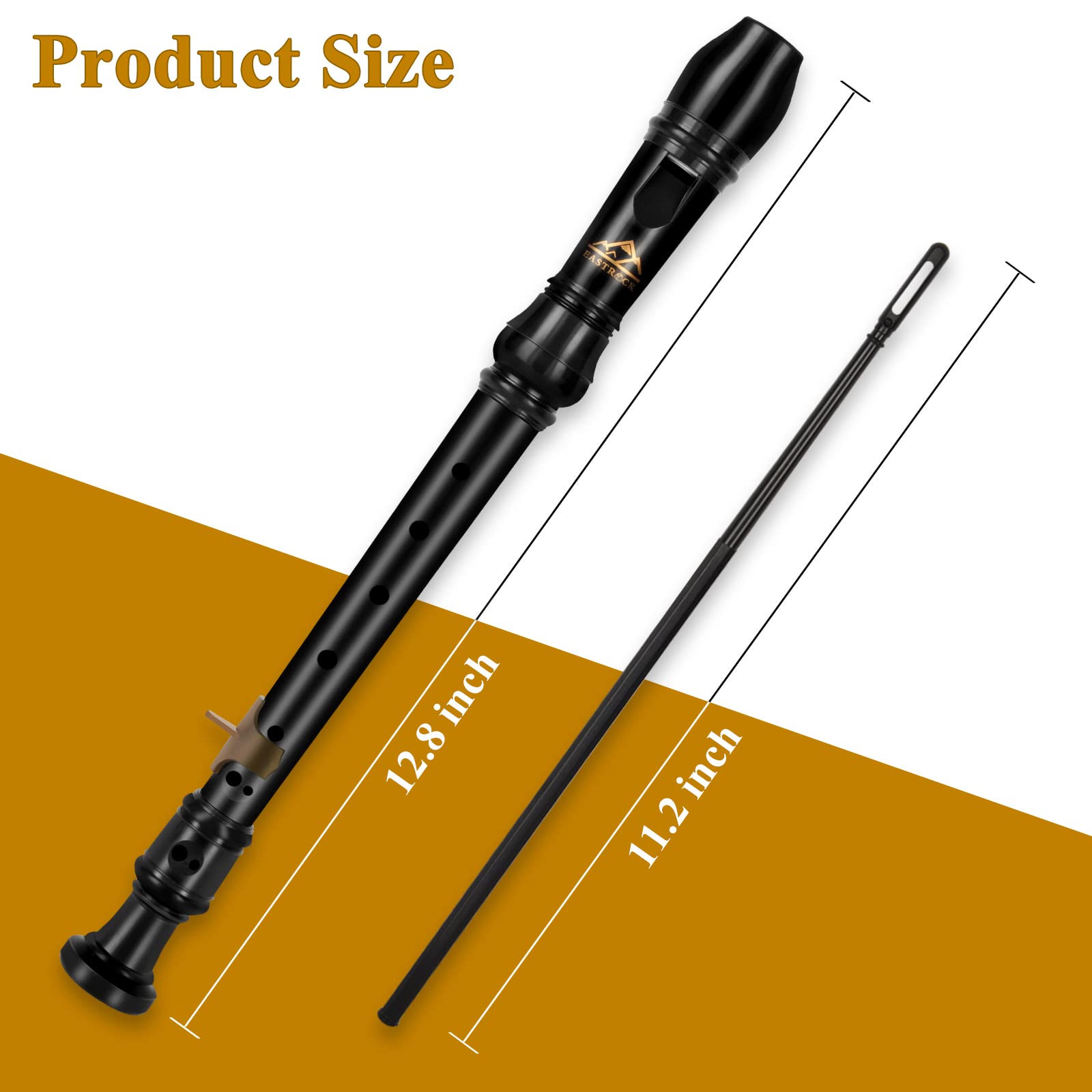Snapklik.com : Eastrock Soprano Recorder, Recorder Instrument German ...