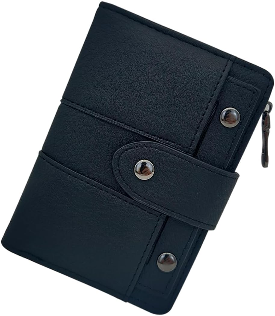 Amazon.com: FuninCrea Womens Leather Wallets, PU Bifold Wallet Purse ...