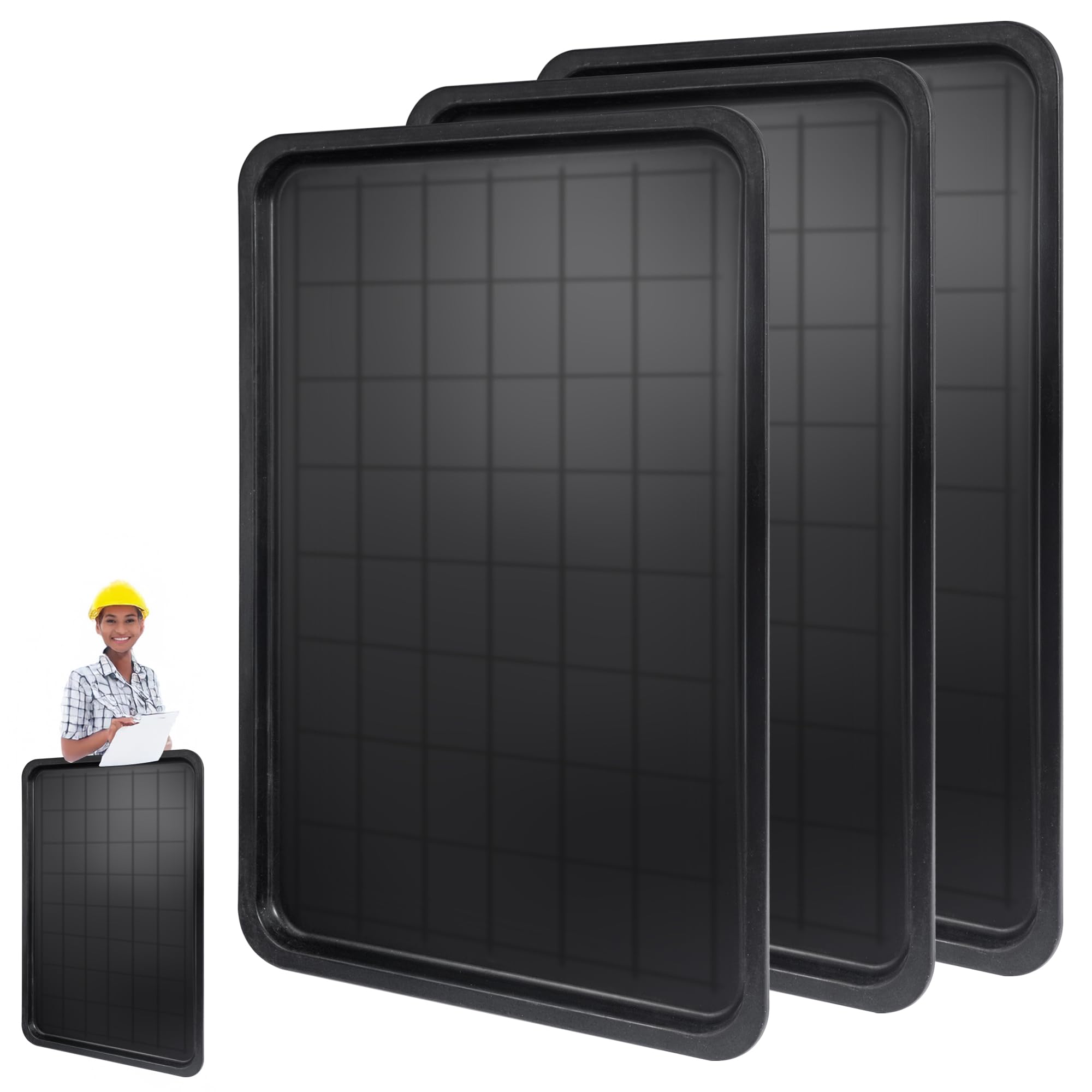 Amazon.com: 3Pcs Oil drip pan for under car,35.2 x 23.4 Drip pan for ...