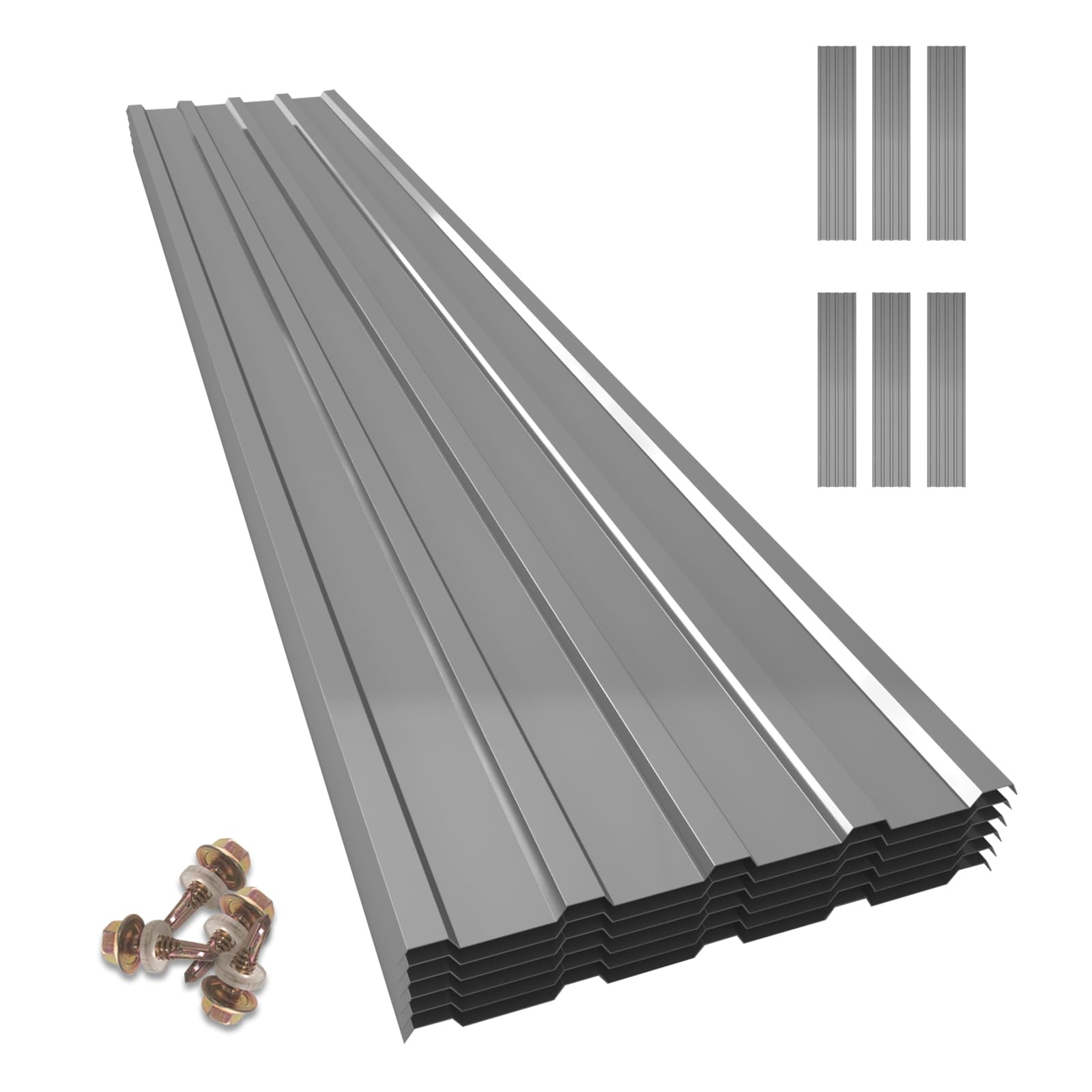 Snapklik.com : NeatiEase Thickened Metal Roofing Panels, 5.1 Feet Heavy ...