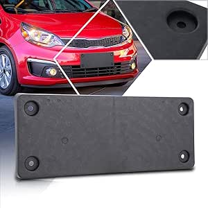 Amazon.com: [1 Pack] Car Front License Plate Frames Mounting Bracket ...