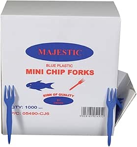 Amazon.com: Deli Supplies 5000 x Plastic Mini Chip Forks In Dispenser ...