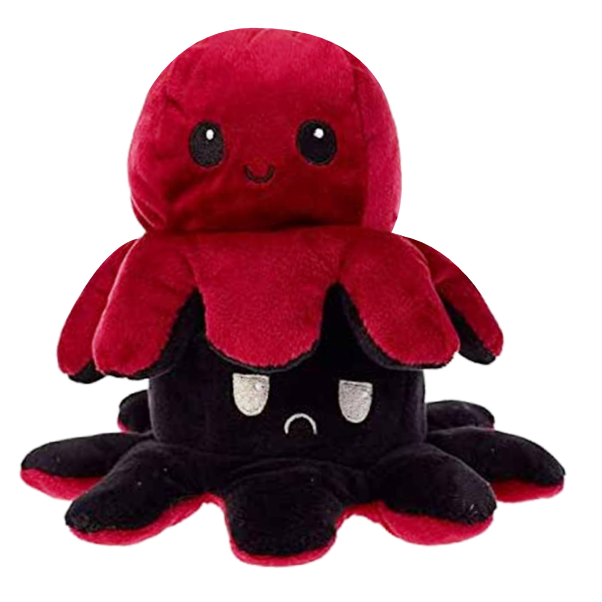 Giant Reversible Octopus Plush Large Happy And Sad Moody Octopus ...