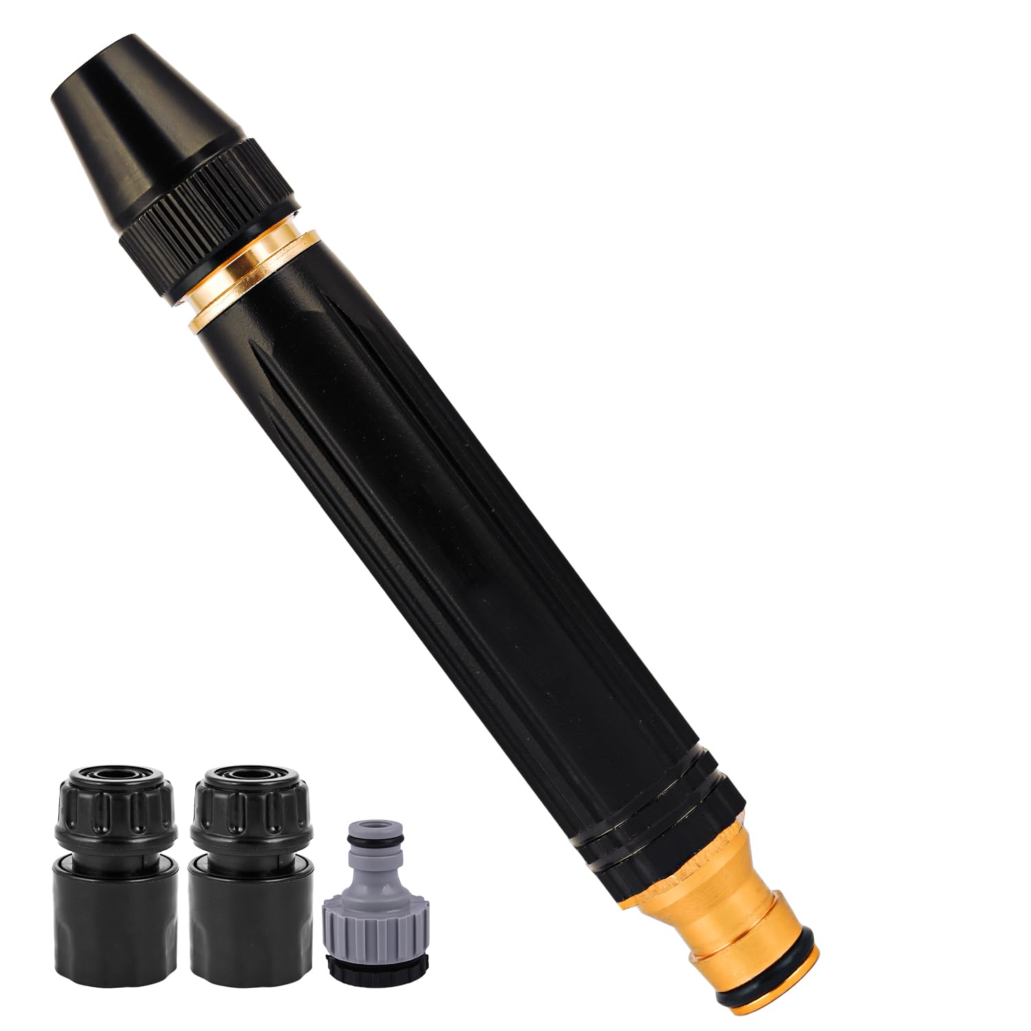 Allextreme Car Washer Spray Nozzle Set With 3 Adapters Heavy Duty Metal ...