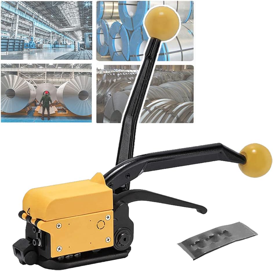 Amazon.com: A333 Steel Strapping Tools Machine, Manual Buckle-Free ...