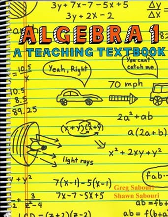 TEACHING TEXTBOOKS ALGEBRA I KIT / WORBOOK AND ANSWER KEY / CD-ROM SET ...