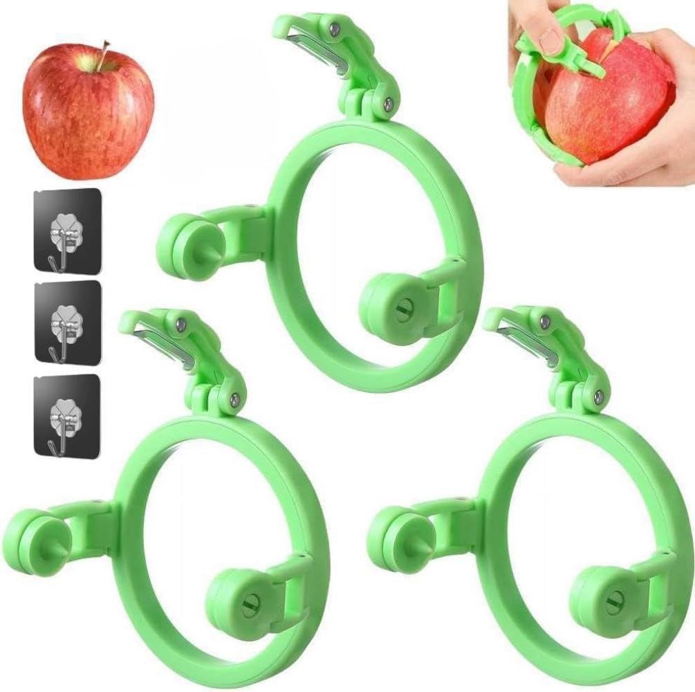Amazon.com: 2025 Handheld Apple Peeler, Ergonomic Fruit Spiralizers ...