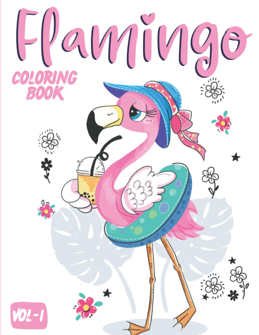 Flamingo Coloring Book For Kids: Flamingo Coloring Book For Learning ...