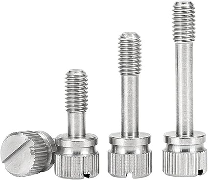 BUUV M2 M2,5 M3 M4 M5 M6 M8 GB839 304 Edelstahl Kurzkopf Schlitz Handschraube Rändelschraube ...