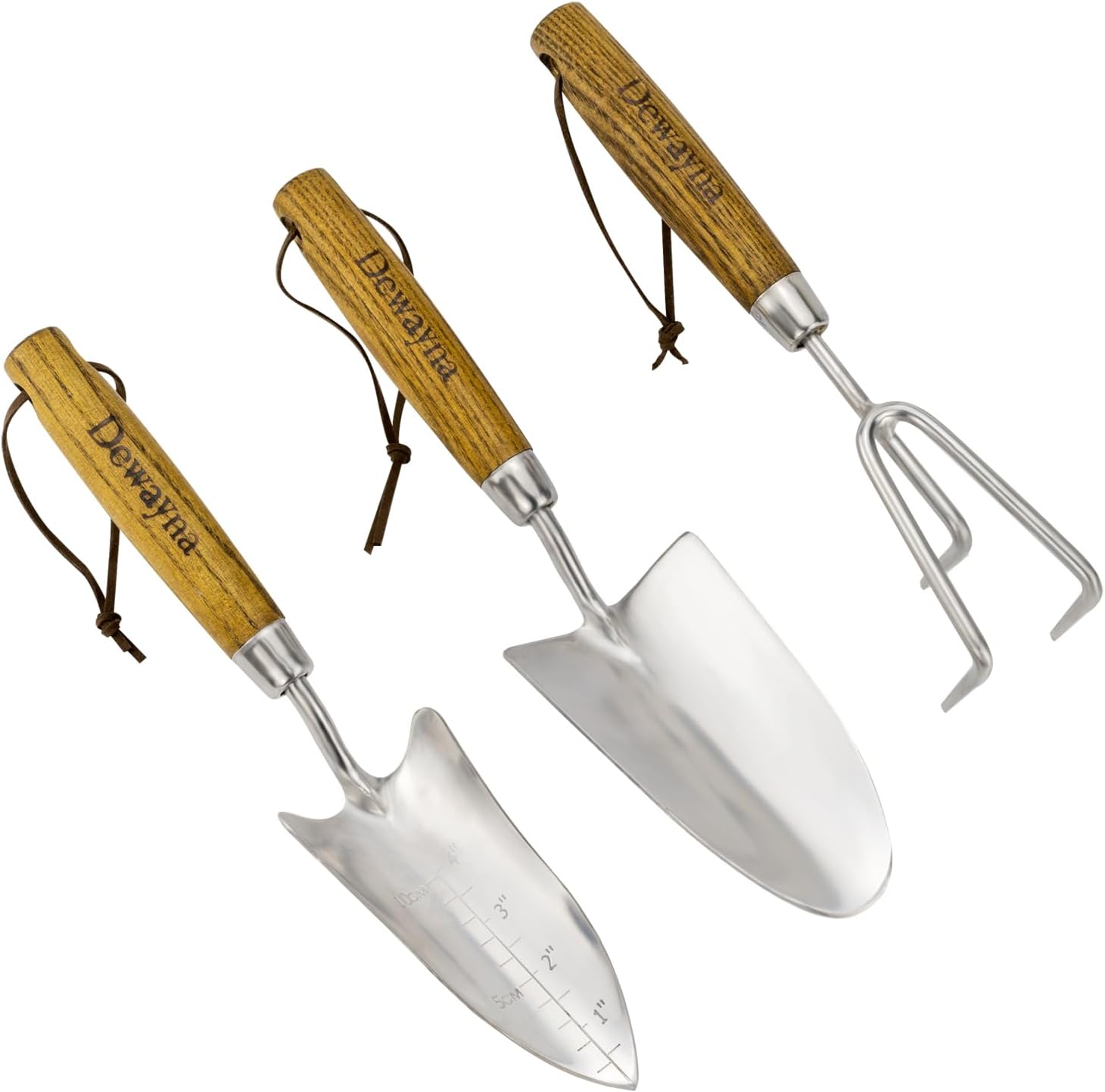 Amazon.com : Garden Tools Set - 3 Piece Stainless Steel Gardening Tools ...