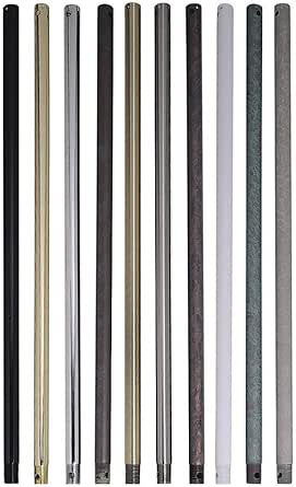 Craftmade Lighting DR12BR Accessory - Ceiling Fan Downrod Brand Fans ...