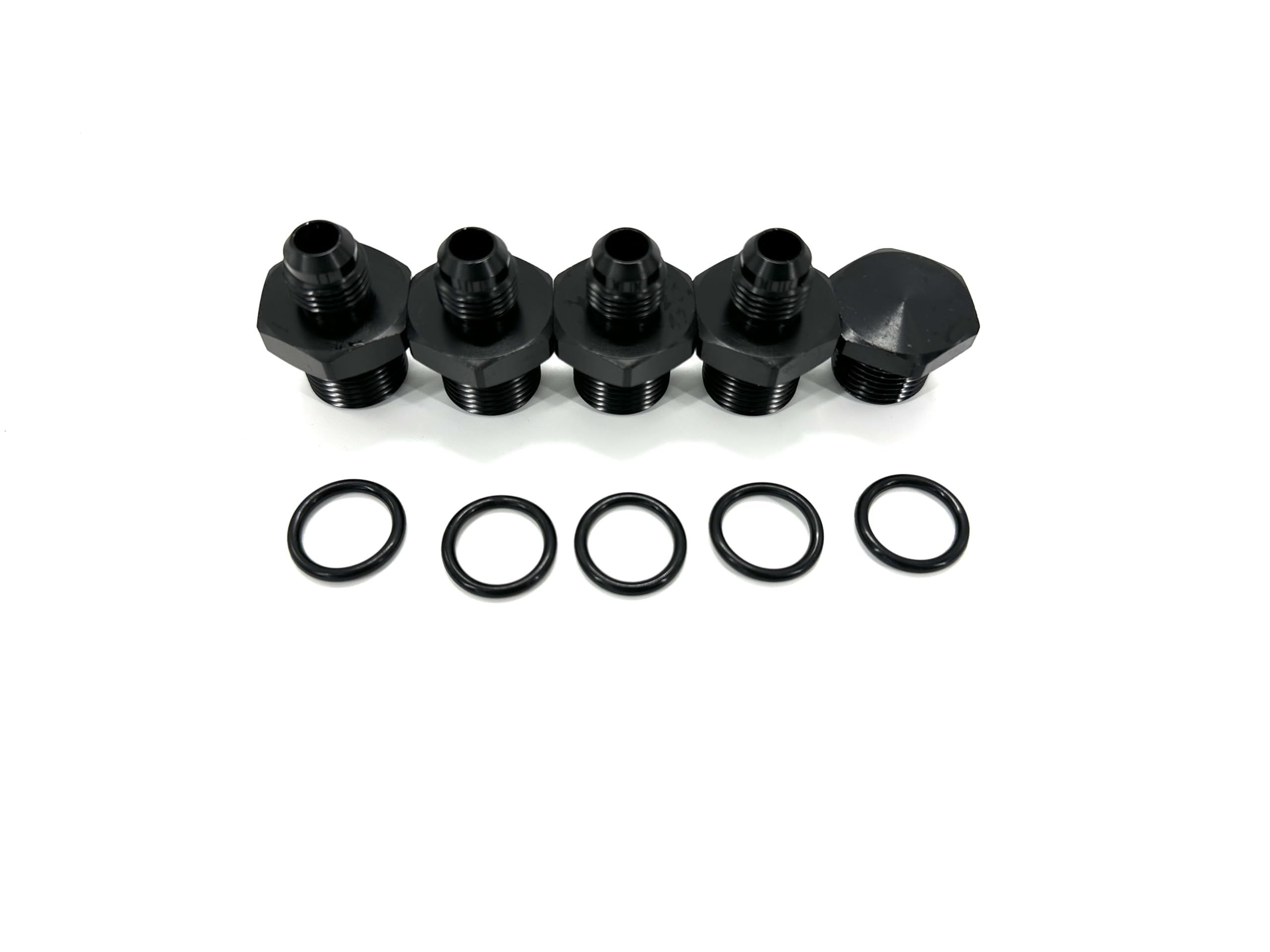 Billet LS Feed Return Fuel Rail Kit GM LS3 V8 OE Intake Manifold Direct