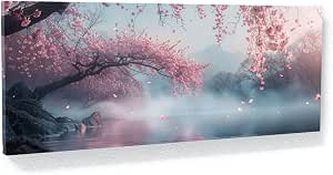 Amazon.com: Sense Canvas Cherry Blossom Blossom 20 Canvas Art - Home ...