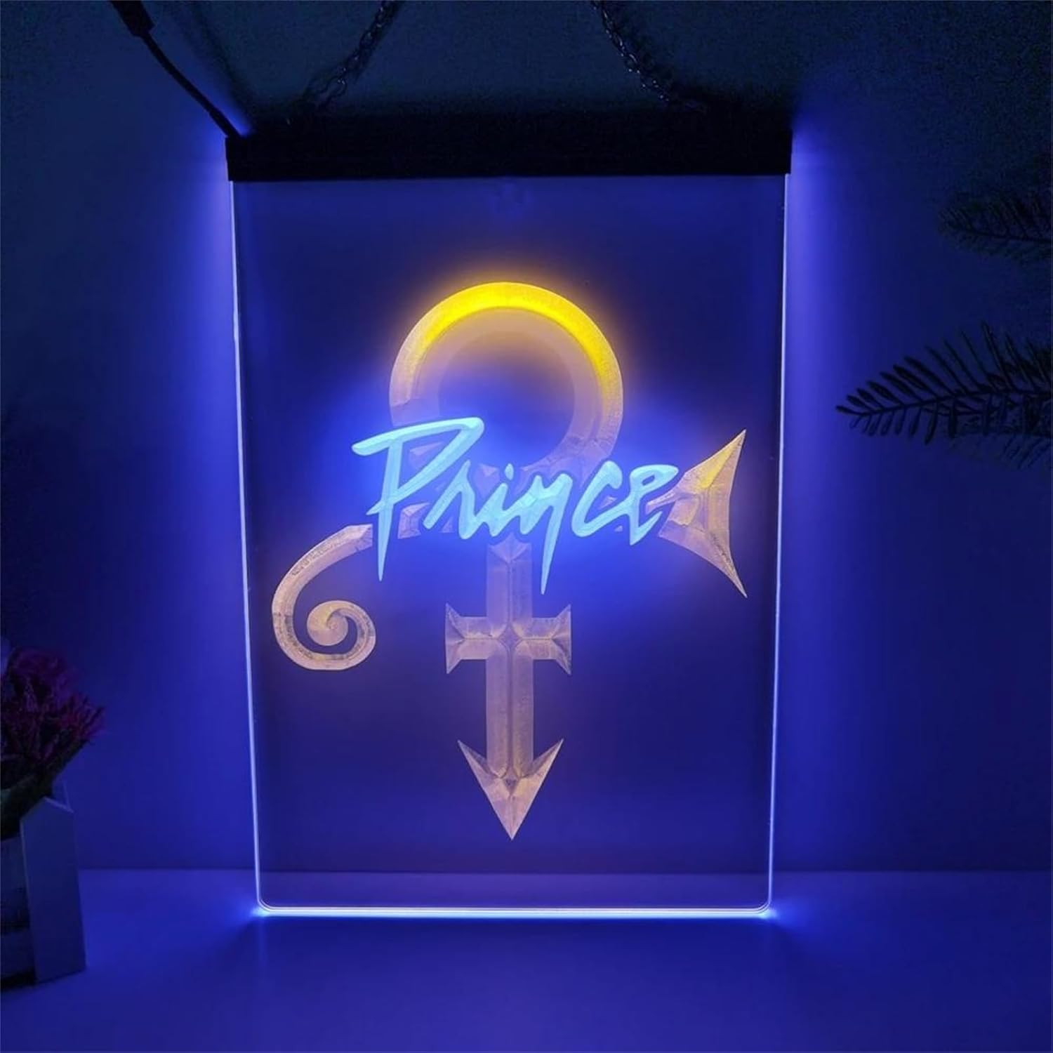 Amazon.com: Prince Symbol Neon Sign Prince Led Neon Light Sign Prince ...