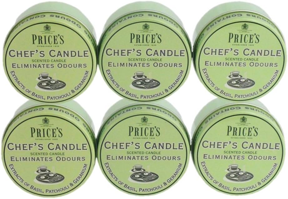 Price's Candles - Set of 3 Chef's Jar Candles : Amazon.co.uk: Home ...